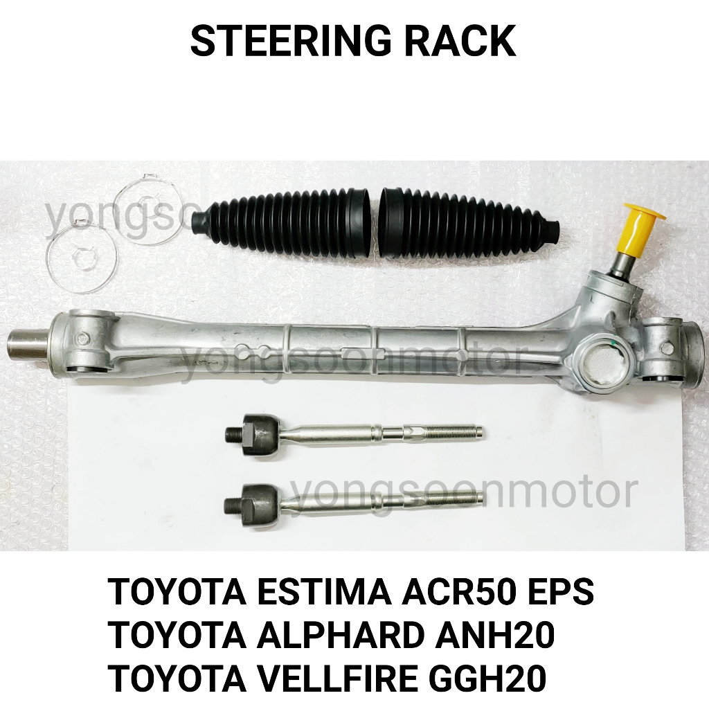 NEW STEERING RACK TOYOTA ESTIMA ACR50, ALPHARD ANH20, VELLFIRE GGH20 ...