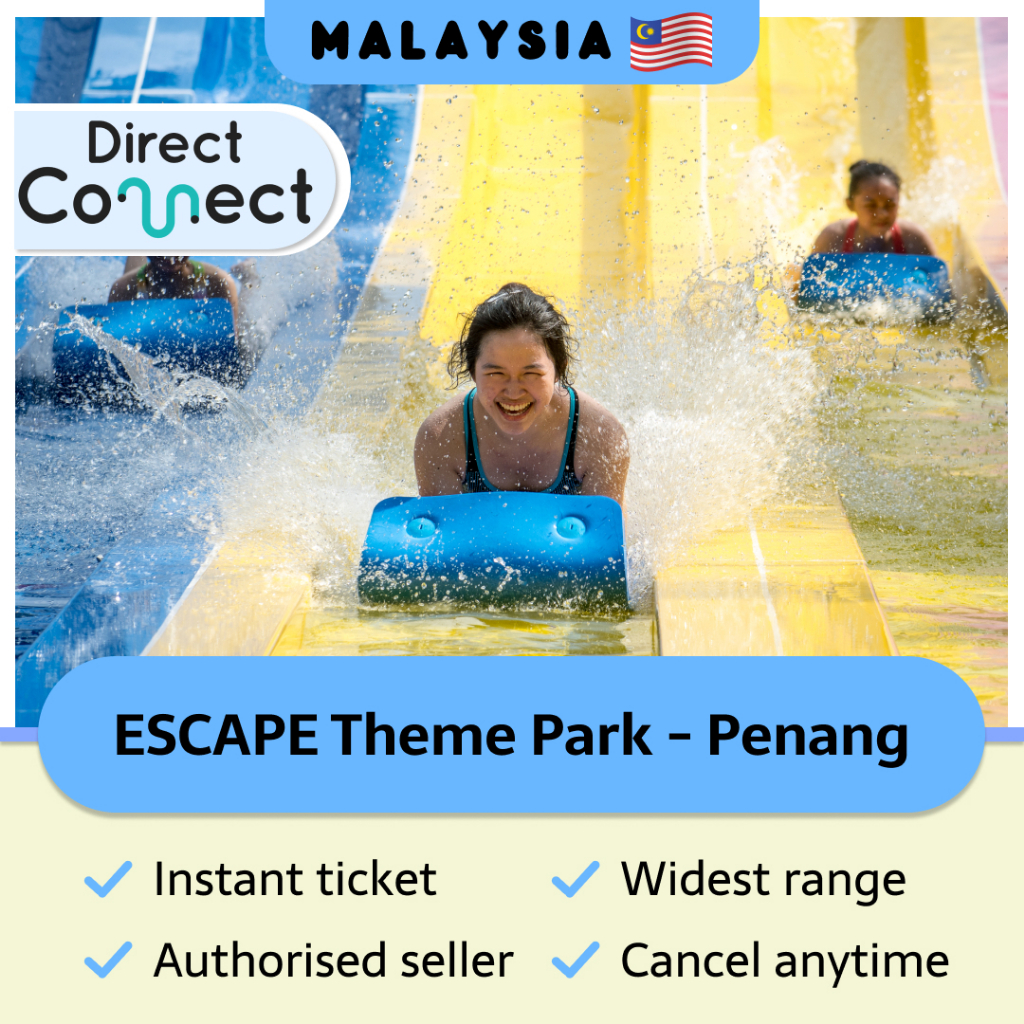[PROMO TIKET READY] ESCAPE Theme Park Water Adventure Penang Malaysia ...