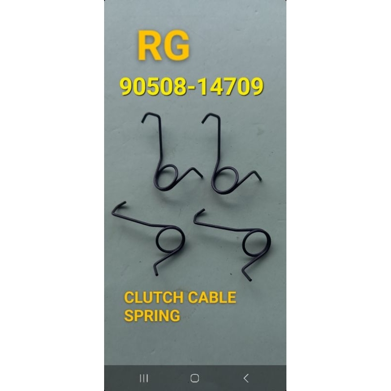 RG CLUTCH CABLE SPRING 90508-14709 | Shopee Malaysia