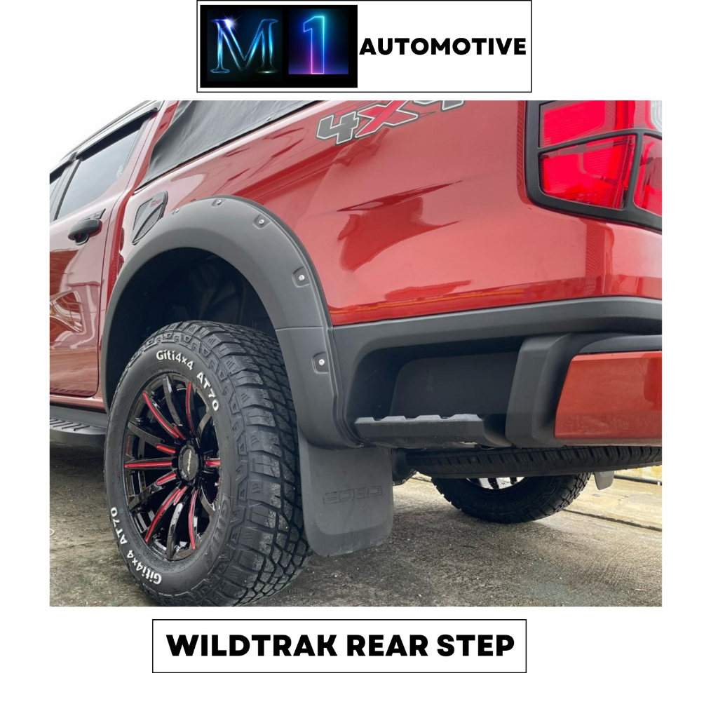Wildtrak Design Rear Step For Next- Gen Ford Ranger T9 XL XLT XLT+ ...