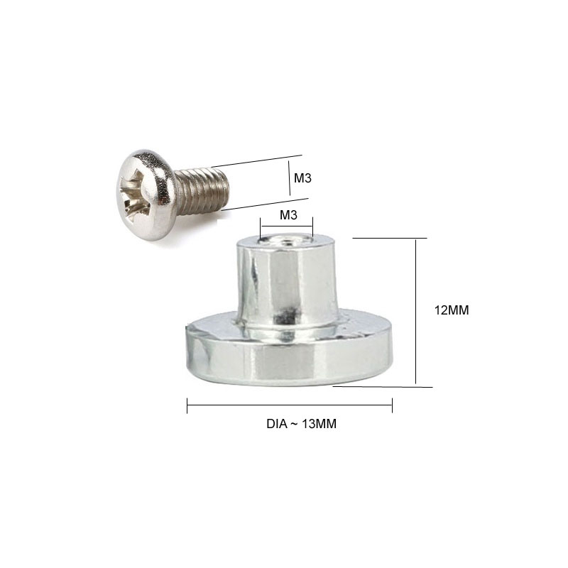 M3 Magnetic Standoff PCB Stand with Magnet Male Female | Shopee Malaysia