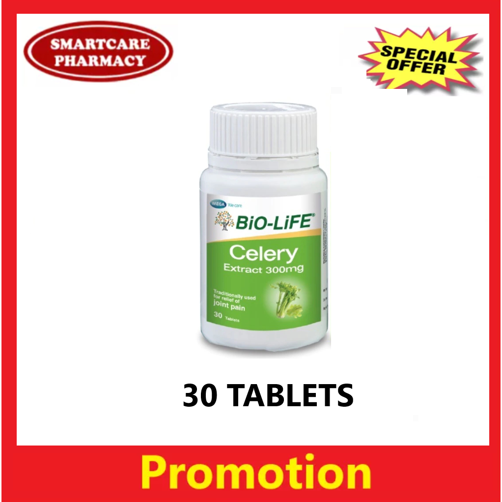 Bio-Life Celery extract 300mg - 30 tablets | Shopee Malaysia