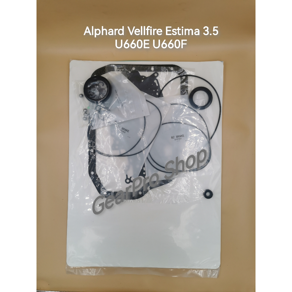 TOYOTA ALPHARD VELLFIRE ESTIMA 3.5 U660E U660F GEARBOX OVERHAUL REPAIR ...