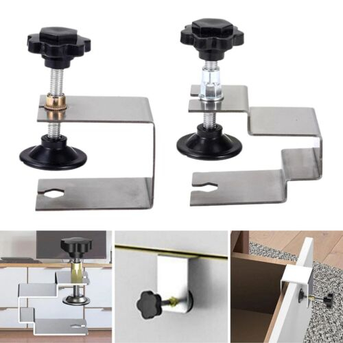 MKR Woodworking Adjustable Drawer Front Mounting Clips Cabinet Tool ...