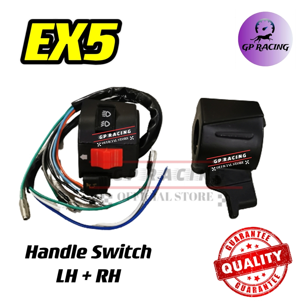 Handle Switch EX5 HP (LH / RH) Handle Suis EX5 kiri kanan HIGH POWER ...