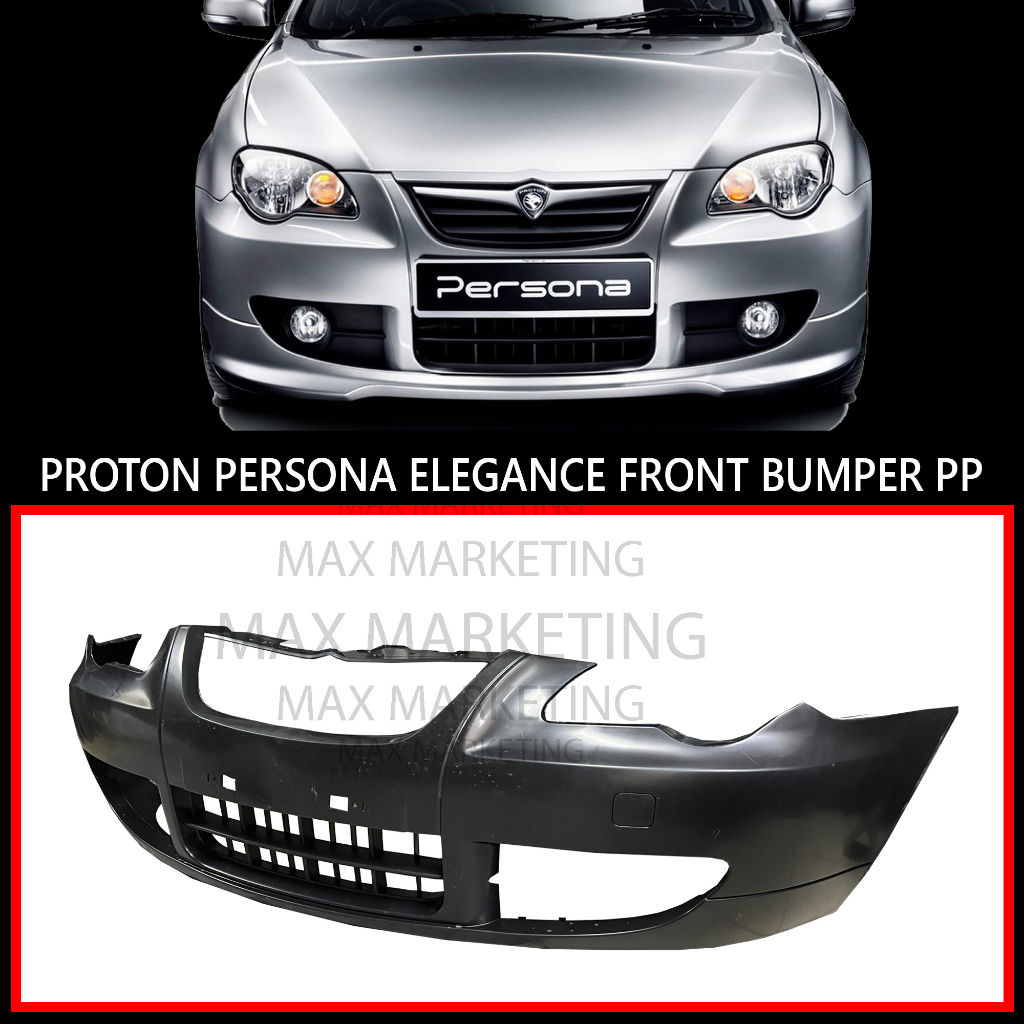 PROTON PERSONA ELEGANCE FRONT BUMPER PP SKIRT LIP BODYKIT | Shopee Malaysia