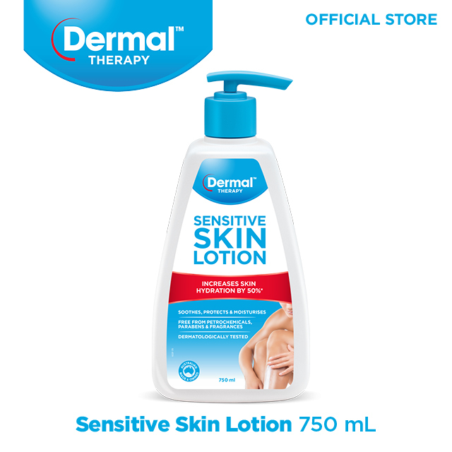 Dermal Therapy Sensitive Intensive Moisturizing Skin Lotion (750ml ...