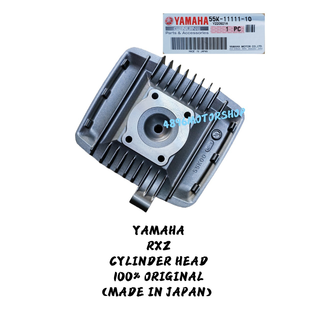 100% ORIGINAL YAMAHA RXZ RXZ135 CYLINDER HEAD BLOCK 55K-11111-10 MADE IN JAPAN | Shopee Malaysia