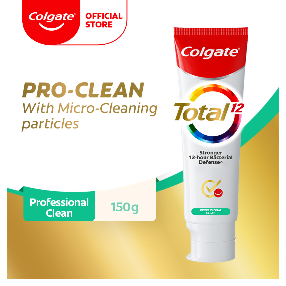 Colgate Total Professional Clean Gel Toothpaste 150g | Shopee Malaysia