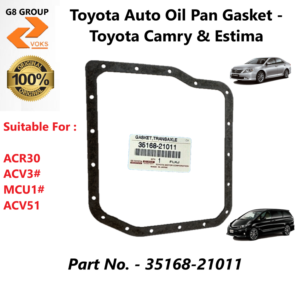 Toyota Auto Oil Pan Gasket - Toyota Camry & Estima ( 35168-21011 ...