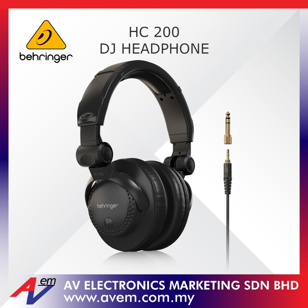 BEHRINGER HC 200 (HC-200 HC 200) High-Quality Professional DJ ...