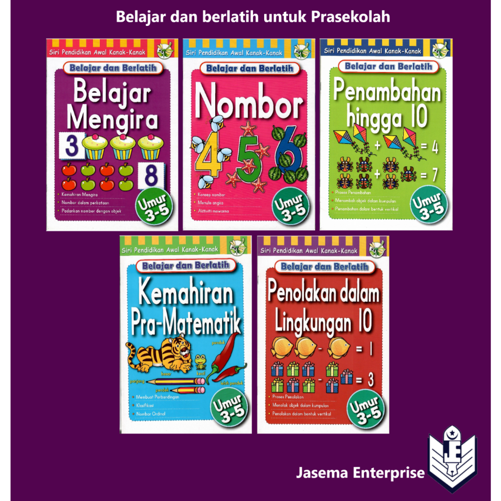 Belajar dan Berlatih untuk Prasekolah Nombor | Belajar Mengira ...