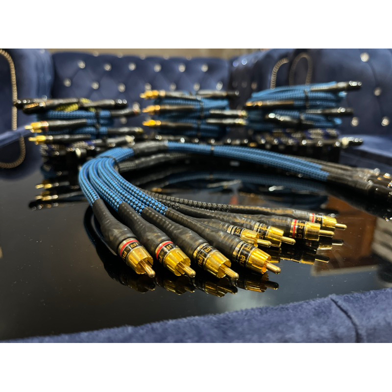 JR AUDIO High End Audiophile RCA Cable OFC 1 TO 1 Custom Handmade ...