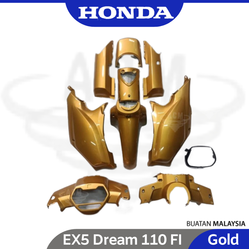 Honda EX5 Dream 110 FI Fuel injection Full Body Cover Set Coverset Bodyset Caver Kaver EX5Dream ...