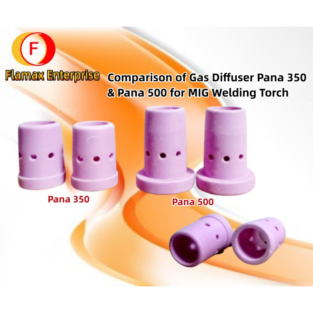 Gas Diffuser/Orifice Pana 350 & Pana 500 for MIG Welding Torch | Shopee ...