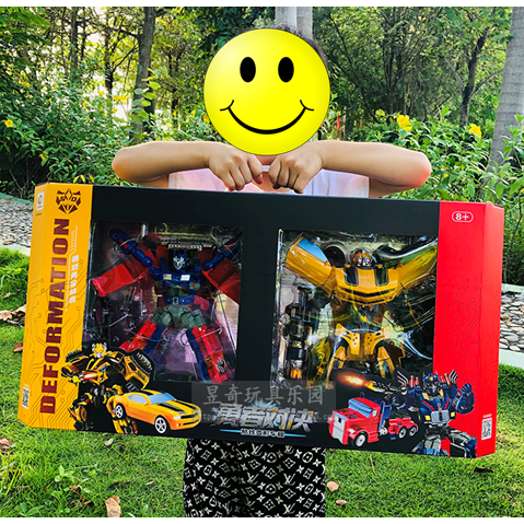combo 2 in 1 Oversized Transformation Robot | Shide Robot | Optimus ...