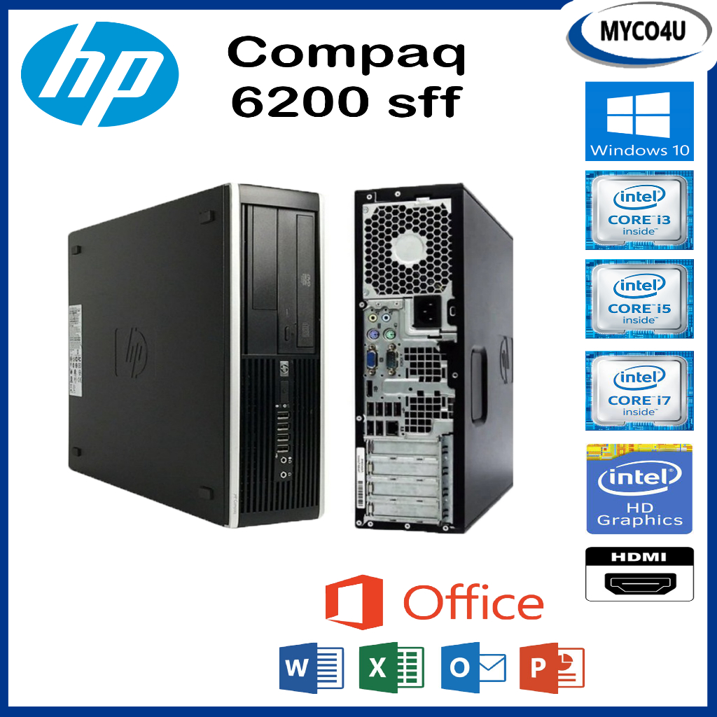 Set PC HP Compaq (4Gb RAM & 500Gb HDD) | Shopee Malaysia