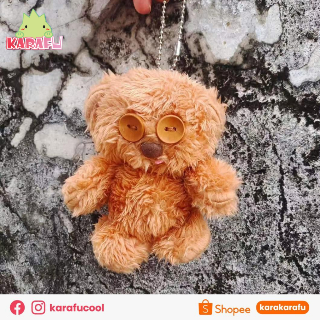 READY STOCK! Minion Teddy Bear Tim Keychain and 40cm Teddy Bear Plushie ...