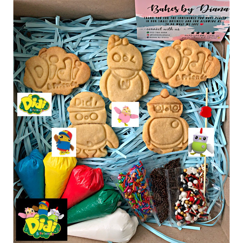 Didi And Friends DIY COOKIE KITS 🐥 | Shopee Malaysia