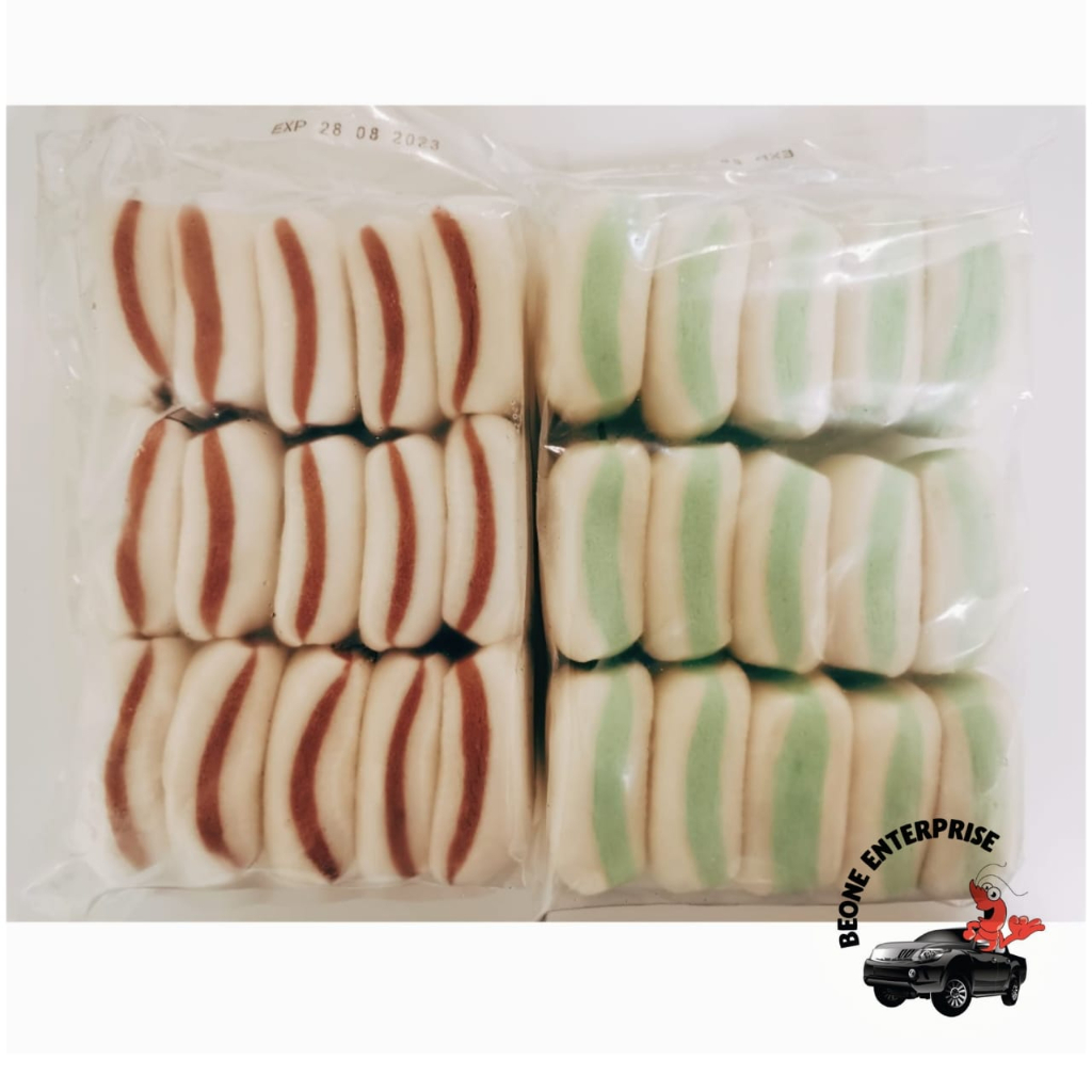 CHOCOLATE / PANDAN FLAVOUR MINI BUN 巧克力/斑斓迷你馒头 15PCS | Shopee Malaysia