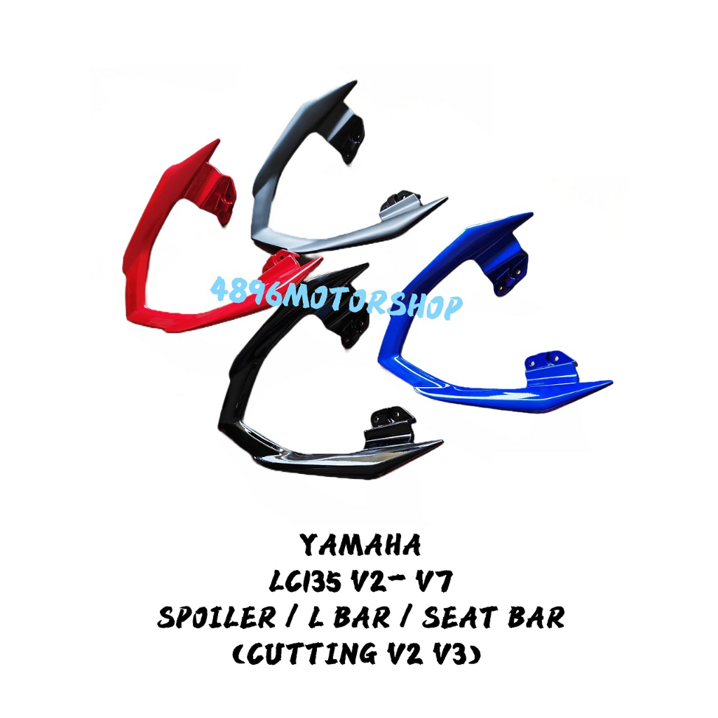 ( CUTTING V2 V3 ) SPOILER YAMAHA LC135 V2 V3 V4 V5 V6 V7 SPOILER / L ...