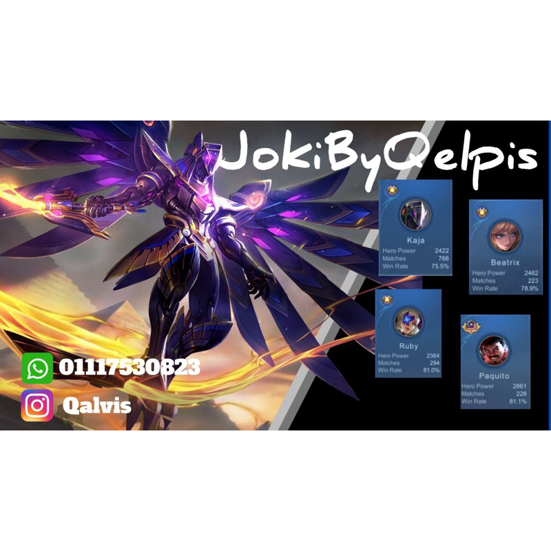 JOKI MOBILE LEGENDS/ BOOSTING CHEAP / MLBB BOOSTING SERVICE BY QELPIS ...