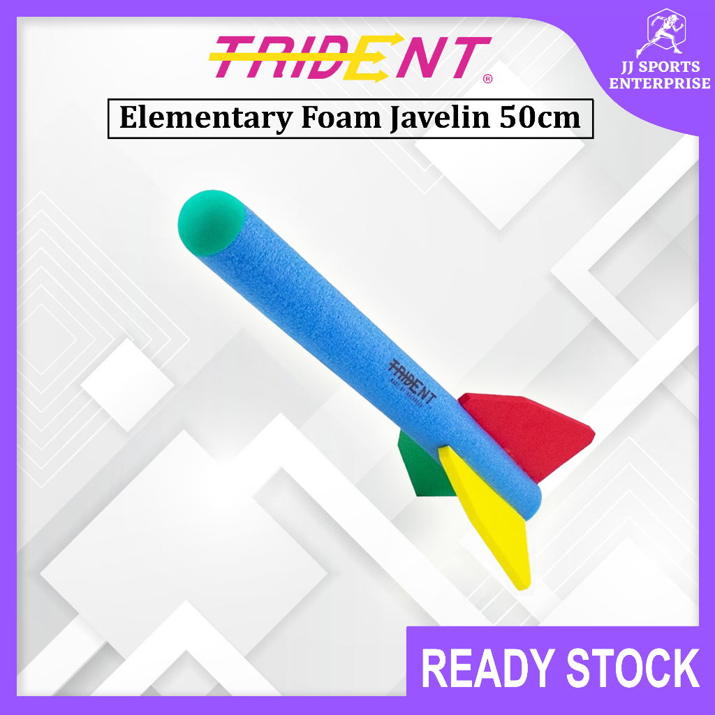 Trident Mini Foam Javelin (50cm) Elementary Foam Javelin Trident Vinex ...