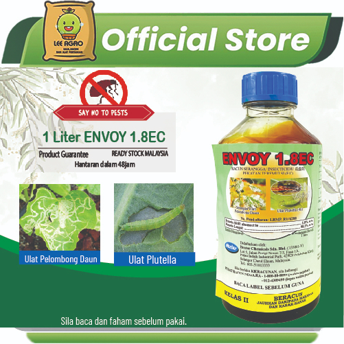 Envoy 1.8EC Insecticide/ Hextar/ Abamectin 1.8%/ Racun Serangga Hama ...
