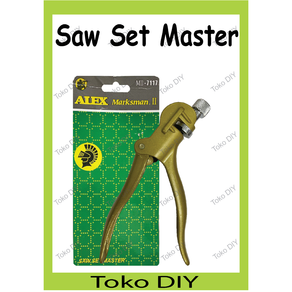 ALEX MARKSMAN Saw Set Master Plier Saw Setting Hand Tools | Shopee Malaysia
