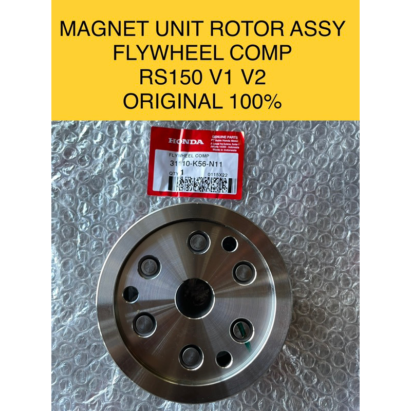 RS150 MAGNET UNIT ROTOR ASSY FLYWHEEL COMP ORIGINAL 100% FOR RS150 V1 ...