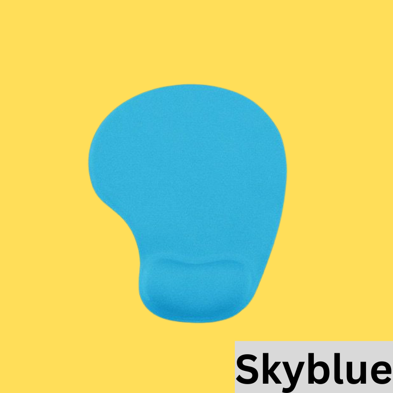 MR Silicone MOUSE PAD wrist pad thickened game office wrist pad hand ...