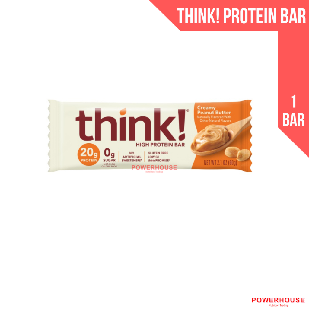 Think! High Protein Bar - 1 bar [think protein bar, sugar free, energy ...
