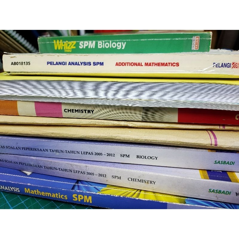 SPM REVISION BOOK | SECOND HAND | Shopee Malaysia