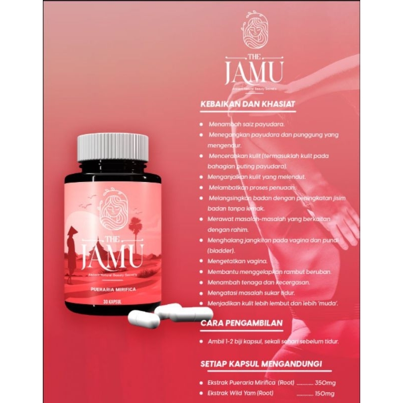 THE JAMU CAPSULE UTK ASET , BODY + FREE GIFT 🎁 | Shopee Malaysia
