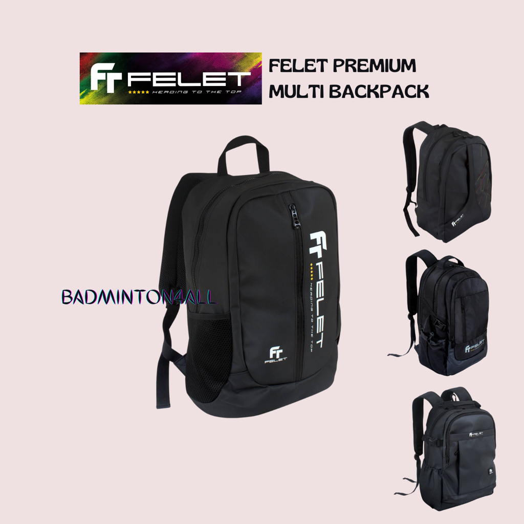 FELET MULTI PREMIUM BACKPACK | Shopee Malaysia
