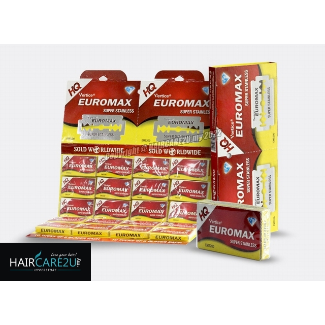 Gillette 7 O'clock Permasharp / Euromax Super Stainless Steel Double ...