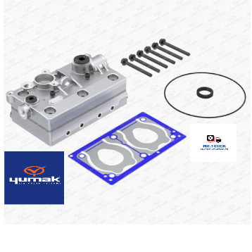 VOLVO FM13 FM12 FH AIR COMPRESSOR CYLINDER HEAD (WABCO TYPE) - 22203109 ...