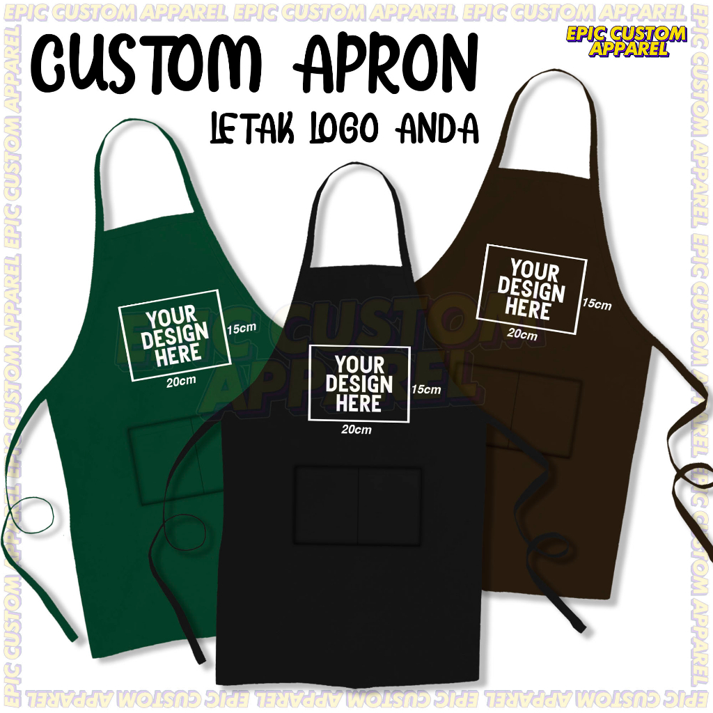 Custom Printed Polyester Waterproof Oilproof Lightweight Two Pocket ...