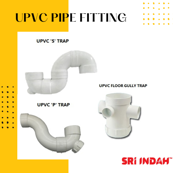 [READY STOCK] UPVC PIPE FITTING -- S TRAP / P TRAP / FL GULLY TRAP (2 ...