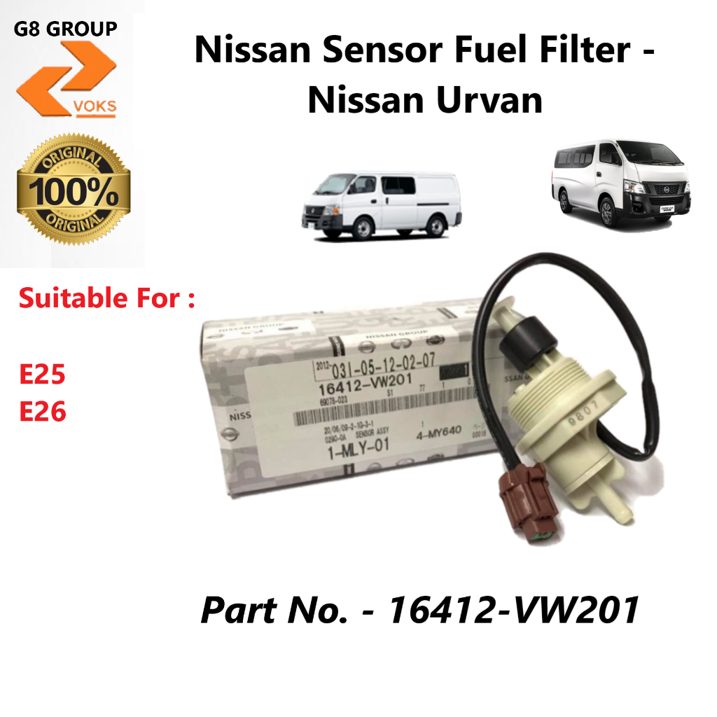 Nissan Sensor Fuel Filter - Nissan Urvan ( 16412-VW201 ) | Shopee Malaysia