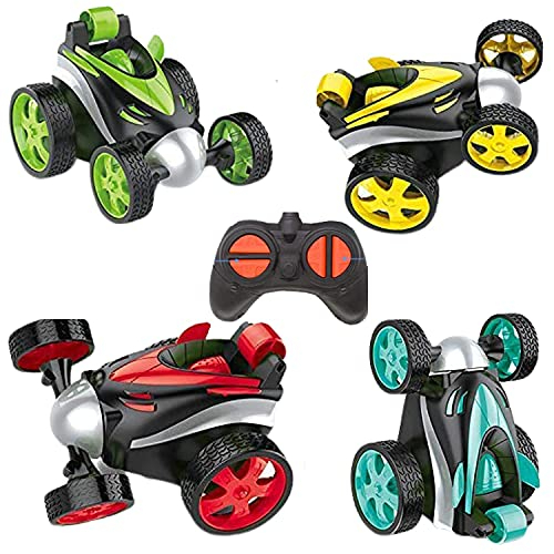 Remote Control Stunt Mini Plastic Car for Boy Toys, 360 Degree Rotation ...