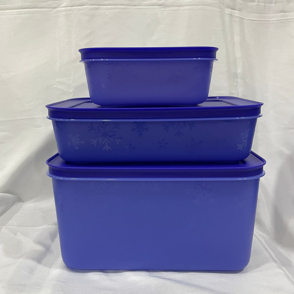 Tupperware Chill Freeze Set (Blue) | Shopee Malaysia
