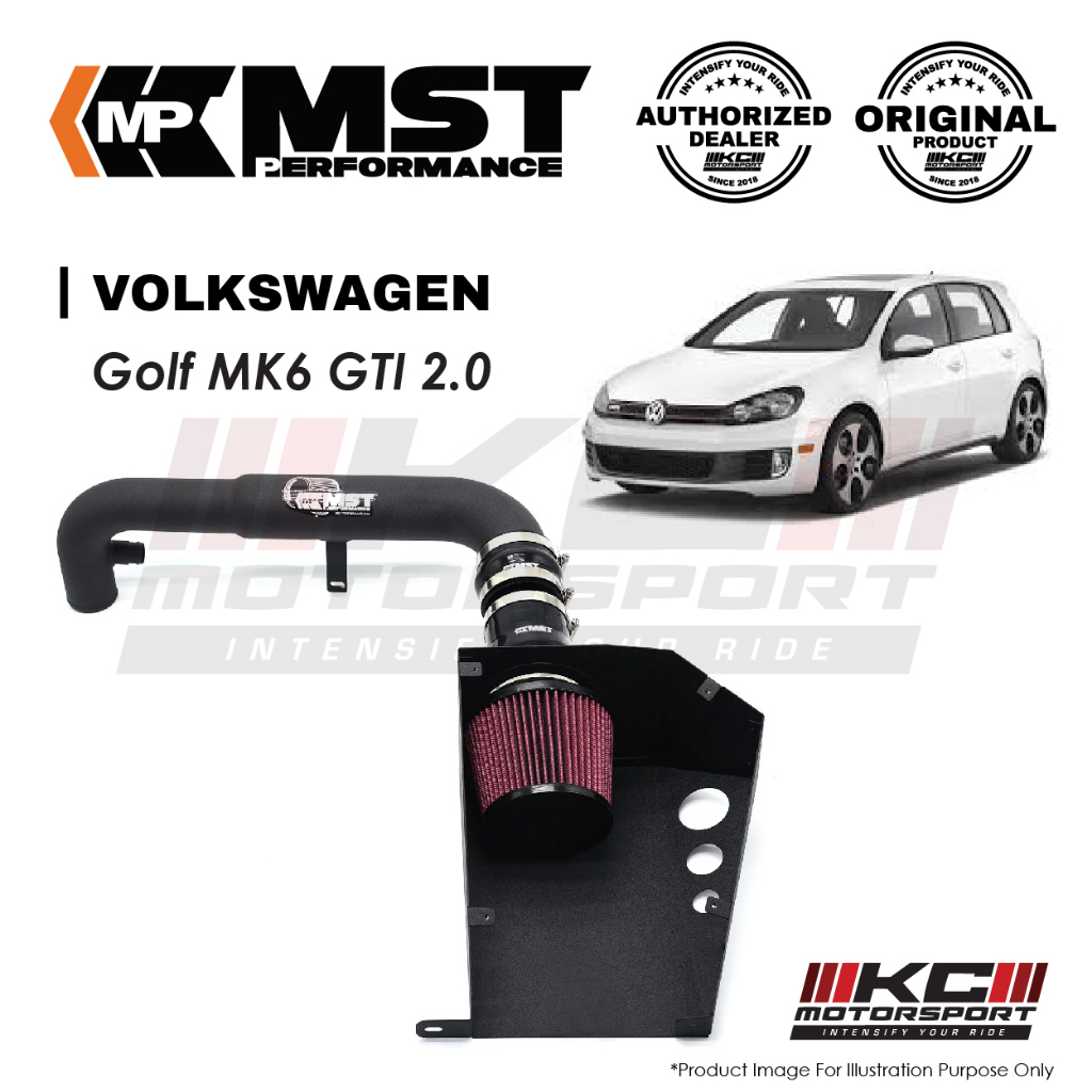 Volkswagen Golf MK6 GTI 2.0 - MST Performance Cold Air Intake System (VW-MK666) | Shopee Malaysia