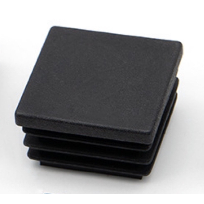 High Quality PE Plastic Square Internal Cap Cover Hollow Steel Cap ...