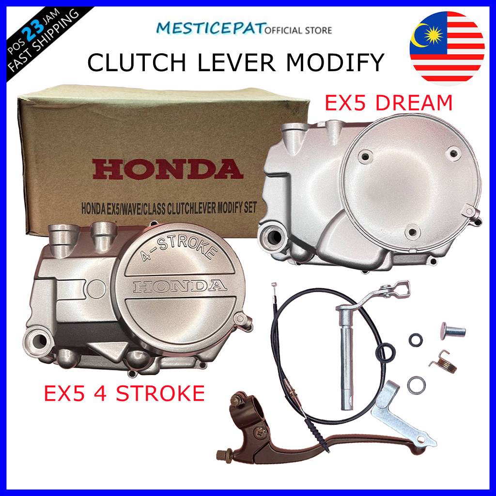 Honda EX5 Clutch Lever Modify Set PNP EX5 Dream / 4 Stroke Class Wave100 CT100 MR1 Modi Hand ...