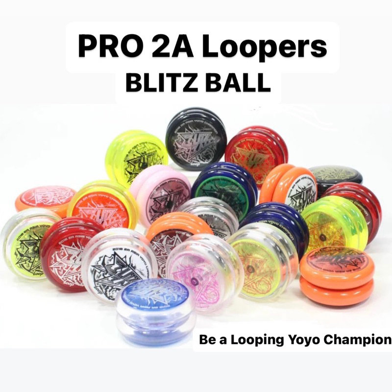 BlitzBall YoYo 2A Yi Cheng Hao Looping Yo-yo Loop The Loop | Shopee Malaysia
