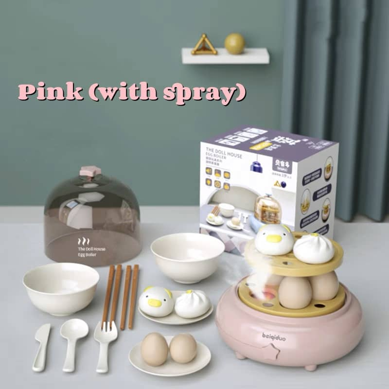 D29 - Bun Steamer Simulation / Egg Steamer Simulation Kitchen Play ...