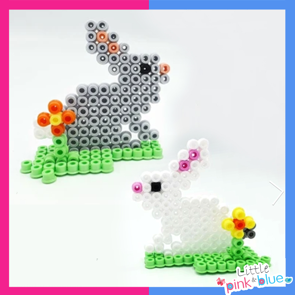 *READY STOCK* Fuse Beads Rabbit 3D Pattern DIY Pack, Fusion Bead DIY ...
