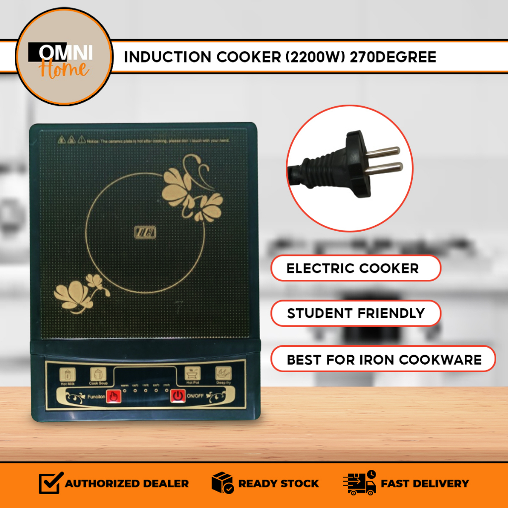 Induction Cooker | Periuk Induksi | 電磁爐 (2200W) 270 degree | Malaysia 2 ...