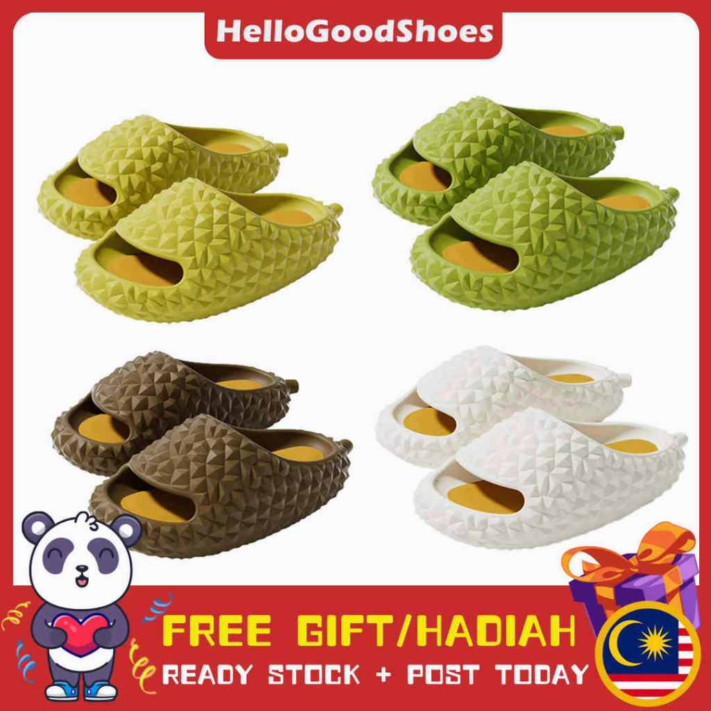 【Ready Stock in Malaysia】Durian Slippers Women's Summer Home Indoor ...